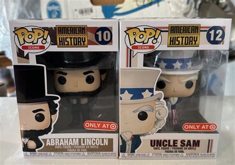 Funko Pop American History Abraham Lincoln 10 And Uncle Sam 11 Target