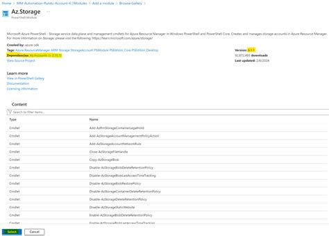 Not Able To Execute Get Azstorageaccount Though Module Is Installed Microsoft Qanda