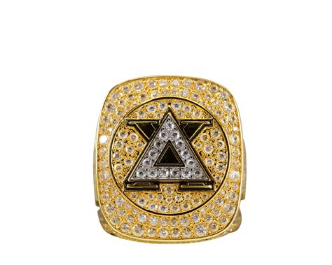 Delta Chi Fraternity Ring ΔΧ Shine Series Yellow Gold Fratrings