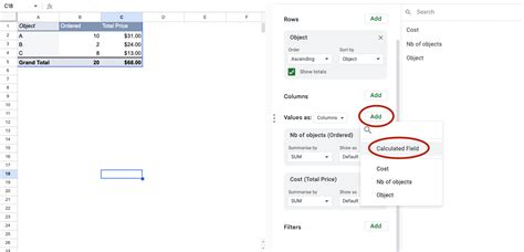Add Calculated Fields in Pivot Tables - Excel + Google Sheets