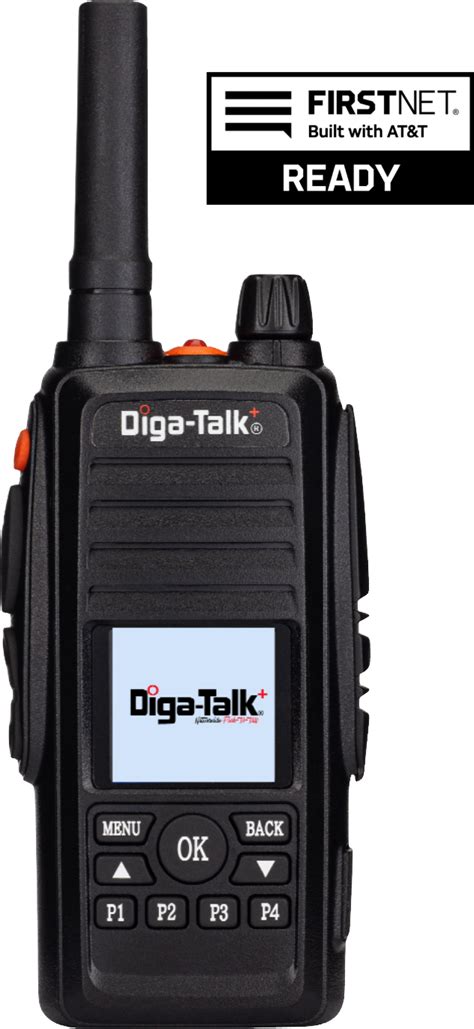 Diga Talk Dtp9751 Handheld Portable Push To Talk Over Cellular Radio A Beep