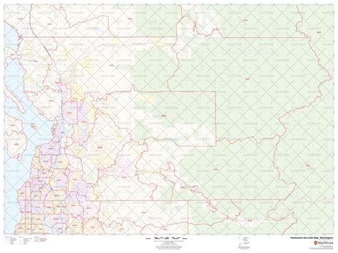 Snohomish Zip Code Map Washington Mapsofworld