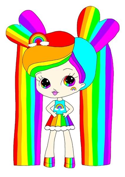 Rainbow Delight Fan Casting