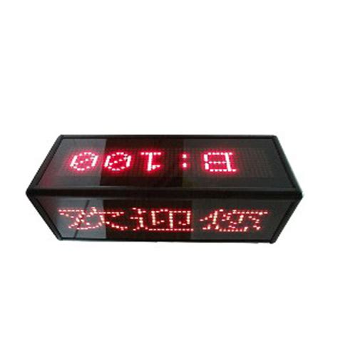 double side display desk triangle led programmable message scrolling