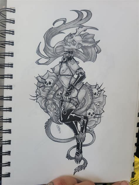 Daemonette Beautiful Sketch