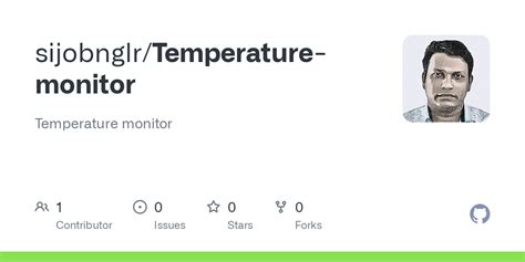 GitHub Sijobnglr Temperature Monitor Temperature Monitor