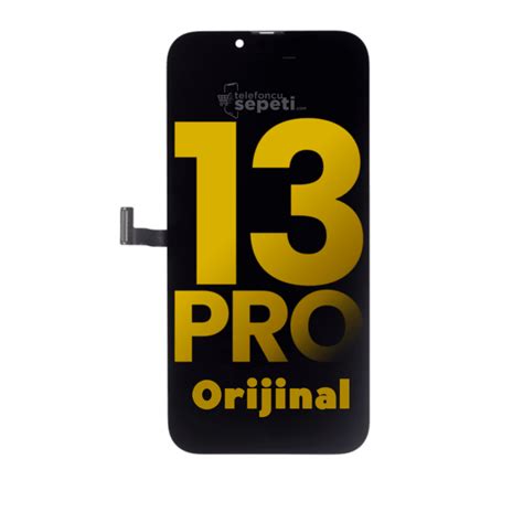 iPhone 13 Pro Ekran Dokunmatik Siyah Orjinal Servis - ts22455a1