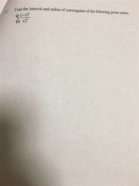 Solved 1 Write The Following Finite Sums In Sigma Notation