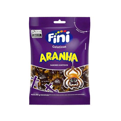 Doces Gelatina Fini Aranha 80g Fini Gelatina Fini Aranha 80g Fini