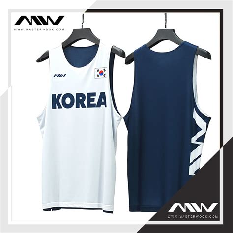 Mw 농구유니폼 초경량 양면저지 나시 Korea 에디션 Vol2 마스터욱