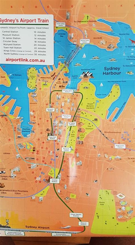Sydney Airport Link Map Sydney Airport Terminal Map Vdwm