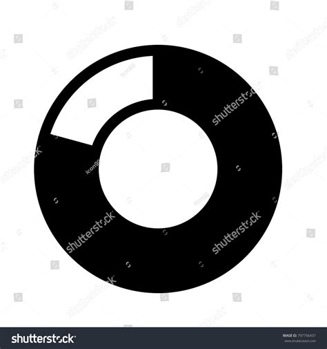 Doughnut Chart Slice Stock Vector Royalty Free 797756437 Shutterstock