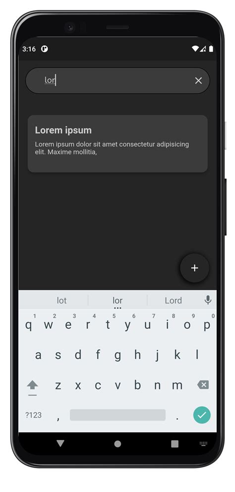 A Note App Created With Good Dark Ui