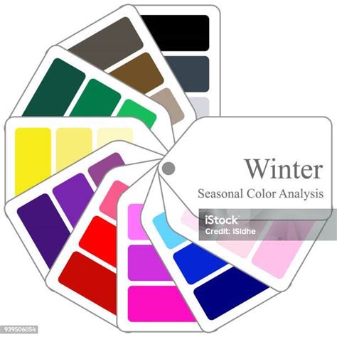 Guide Des Couleurs Palette Danalyse De Couleurs Saisonnières Pour Le