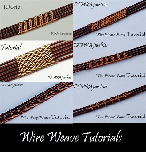 wire wrap weave tutorial for beginners free how to make wire