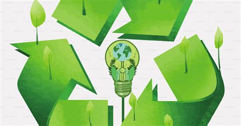 재생 가능 에너지와 지속 가능한 개발 혁신적인 녹색 에너지 생태계 벡터 Unsplash의 로고 이미지