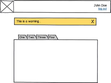 Gui Design Is It A Good Idea To Hide Logout Button With Error Warning Message User