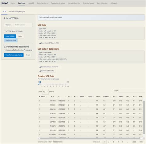 1 Data Input User Guide For Shinyp