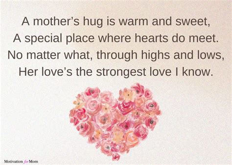 20 Beautiful Mothers Day Poems To Share With Your Mom Motivation For Mom