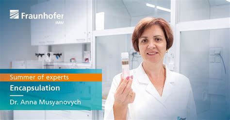 Fraunhofer Imm On Linkedin Emulsification Capsules Encapsulation Fraunhofer Weknowhow