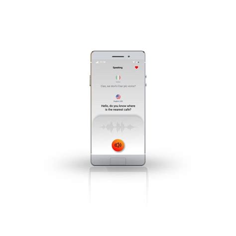 Premium Vector Smart Mobile Voice Control App Interface Design