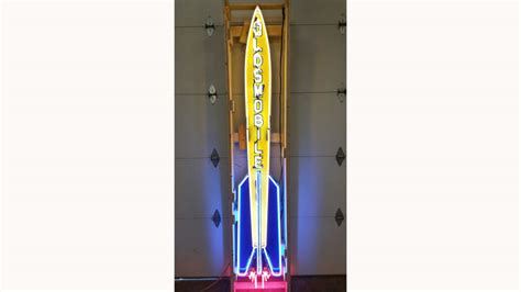 Oldsmobile Rocket Custom Made Neon Sign Sstn For Sale At Auction