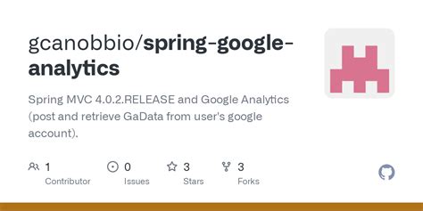 Github Gcanobbio Spring Google Analytics Spring Mvc Release And Google Analytics Post
