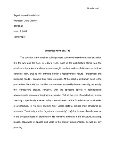 Buildings Have Sex Too Pdf Hatshepsut Human Sexuality