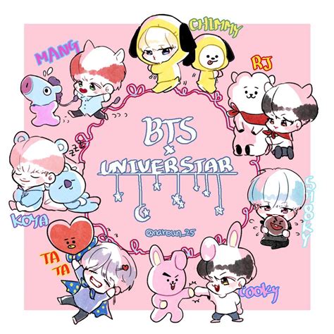 Pin By Monster Army On Fan Arts Bts Bts Chibi Bts Fanart Fan Art