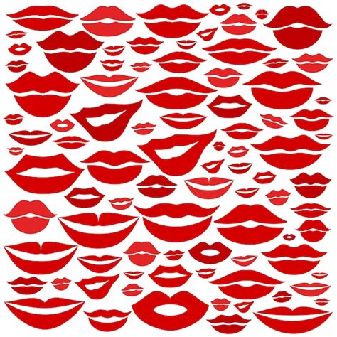 Premium Vector Lip A Background