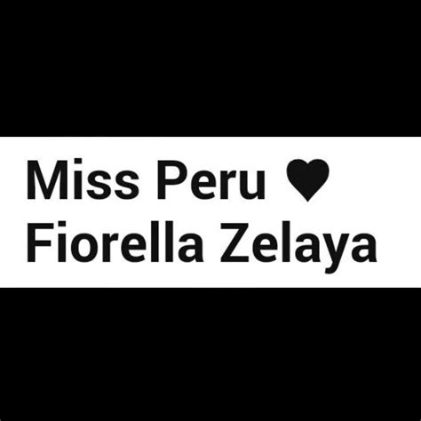 Limeres Camiña Fiorella Zelaya Miss Peru Facebook