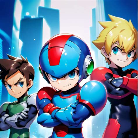 Talkie Profile X Zero And Axl Talkie Ai Mega Man