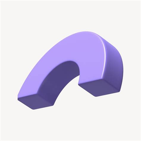 D Purple Half Torus Clipart Free Photo Rawpixel