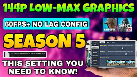 How To Fix Lag In Codm Season Best Settings To Increase FPS In Cid Mobile Config Codm