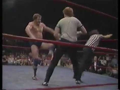 Kevin Von Erich Vs Harley Race Wccw 1983 Youtube