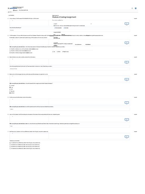 Module 3 Coding Assignment Coursera Pdf Data Management Software