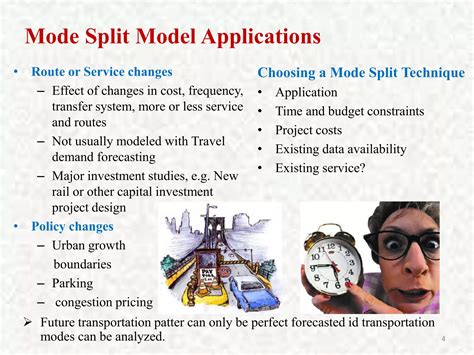 Modal Split Analysis Pptx Travel