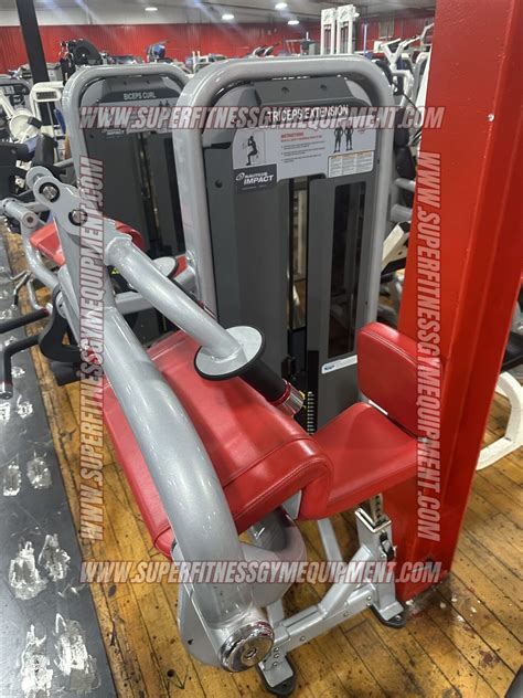 Nautilus Impact Bicep Curl And Tricep Extension Superfitness Gym Equipment