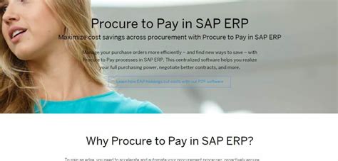 SAP Procure To Pay In Reviews Features Pricing Comparison