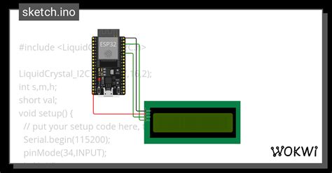 Adc Lcd Wokwi Esp32 Stm32 Arduino Simulator