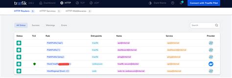 Routers With Default Tls Config Cannot Found In Dashboard · Issue 8938
