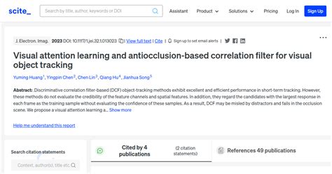 Visual Attention Learning And Antiocclusion Based Correlation Filter