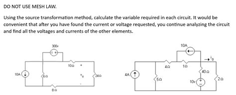 Do Not Use Mesh Lawusing The Source Transformation