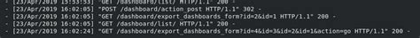 unable to export dashboards page just reloads · issue 7353 · apache