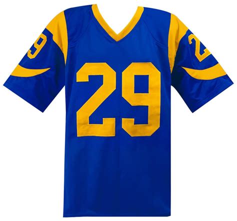 Eric Dickerson Signed Jersey Inscribed Hof 99 Schwartz Pristine