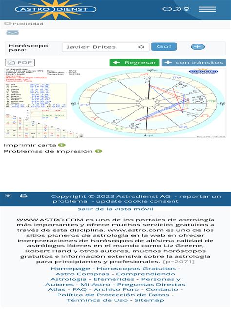 Astrologia Carta Gratuita Astrodienst Pdf