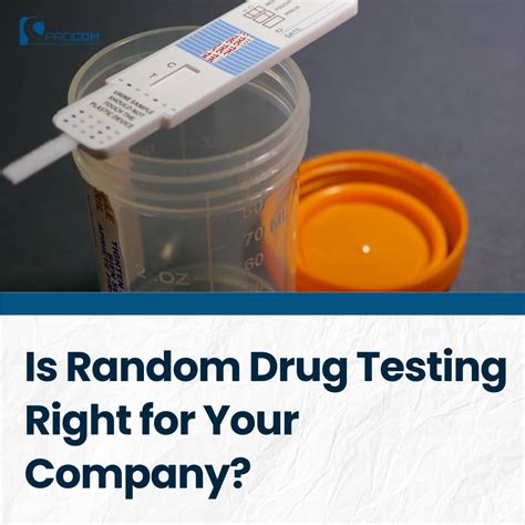 is random drug testing right for your company