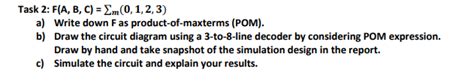Solved Task F A B C M A Write Down F As Chegg Com