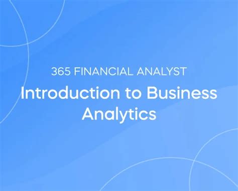 Introduction To Microsoft Excel Course 365 Financial Analyst