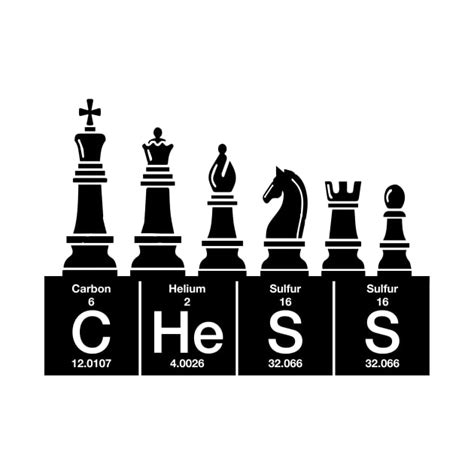 Chess Sets Periodic Table Elements Chess Players T Shirt Teepublic